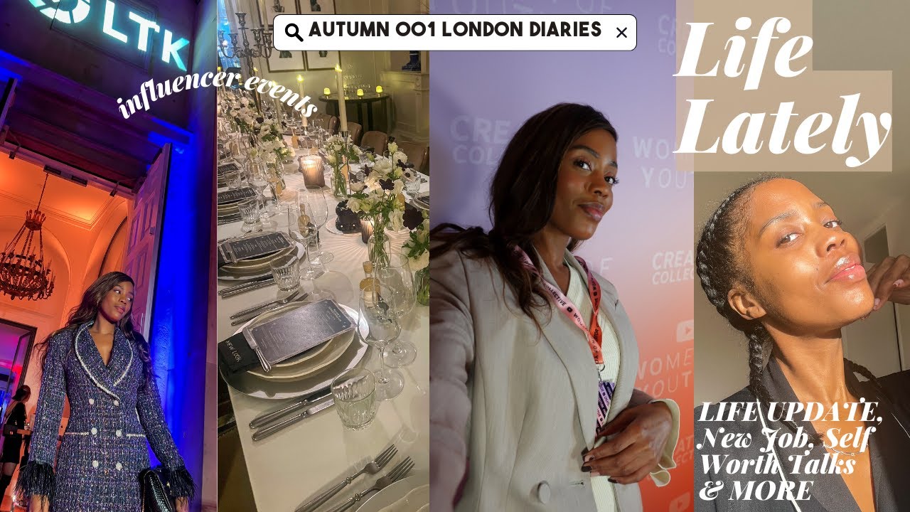 LIFE LATELY | LONDON DIARIES | LONDON VLOG | AUTUMN 001 - YouTube