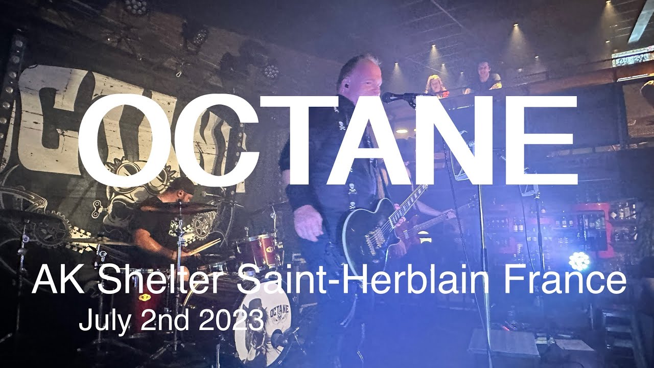 OCTANE Live Full Concert 4K @ AK Shelter Saint Herblain France July 2nd ...