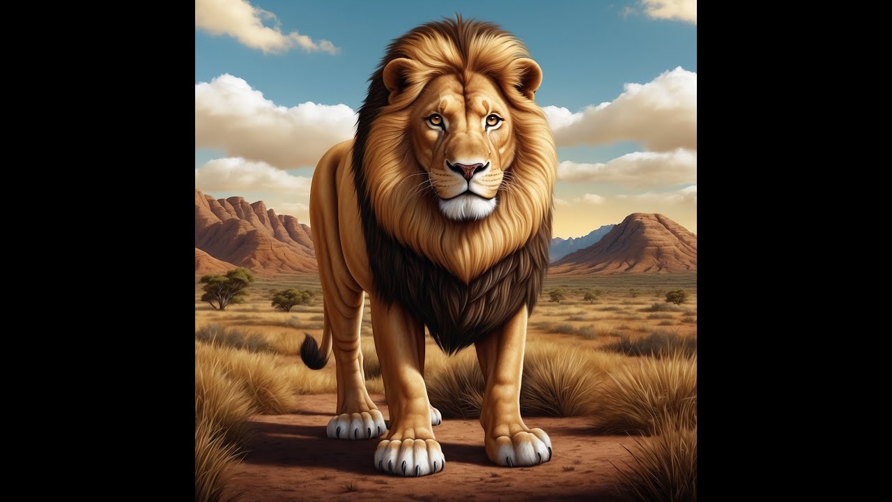 Learning about animals through song -Zoo edition (Lion) - YouTube