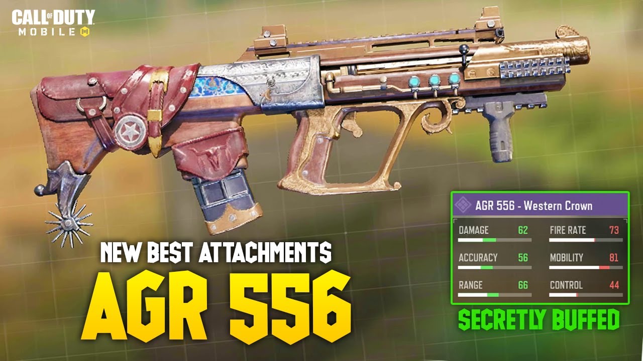 AGR 556 *BUFFED* NEW BEST GUNSMITH SEASON 4 CODM | AGR 556 BEST ...