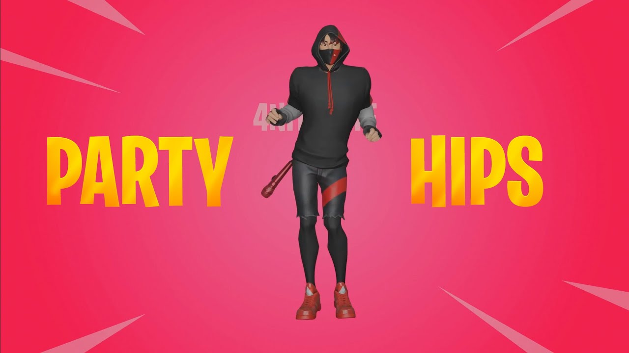 Fortnite Party Hips Dance 💃 Caderas fiesteras 💃 Déhanché festif 💃 ...