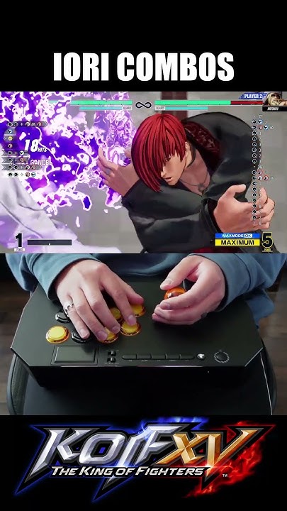 Iori Yagami Combo Trials! #kof15 - YouTube