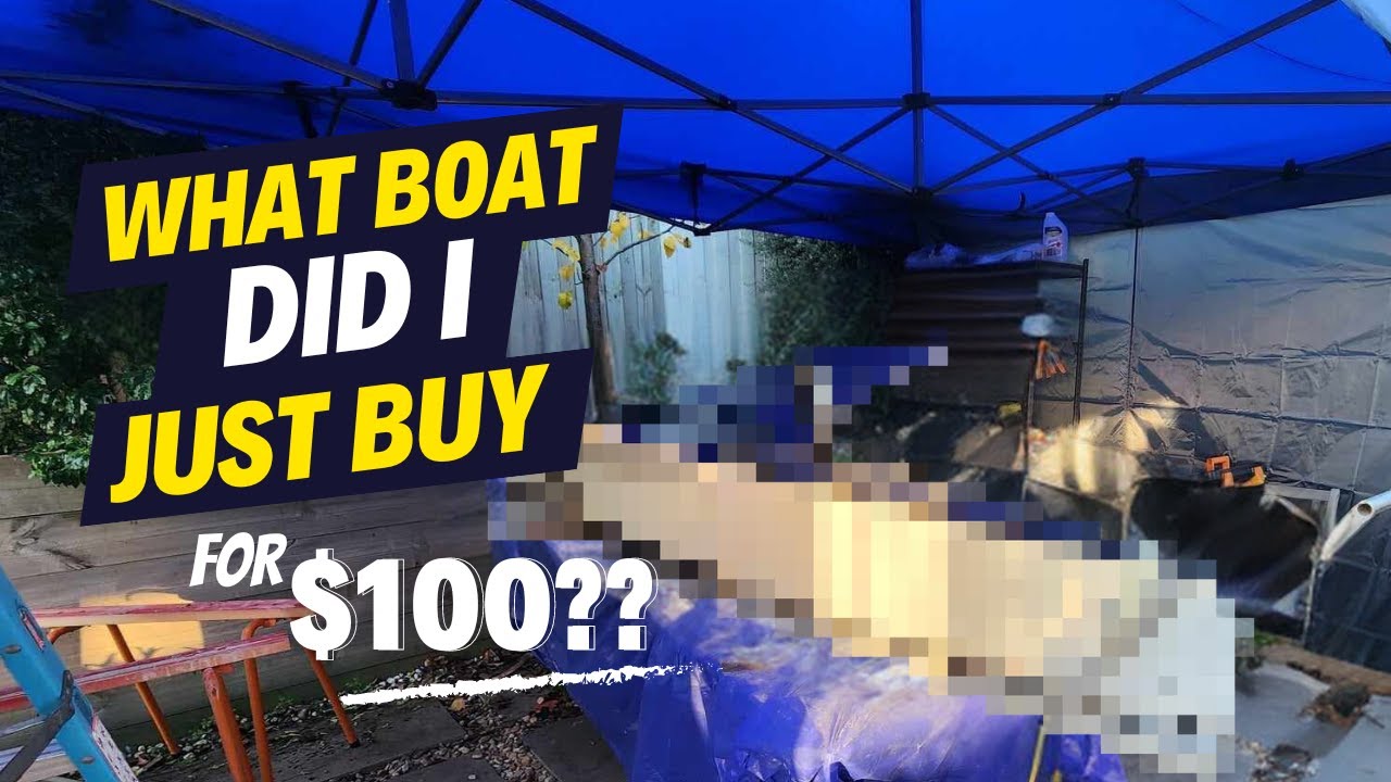 Buying the fastest boat I've ever sailed off Facebook for $100! New ...