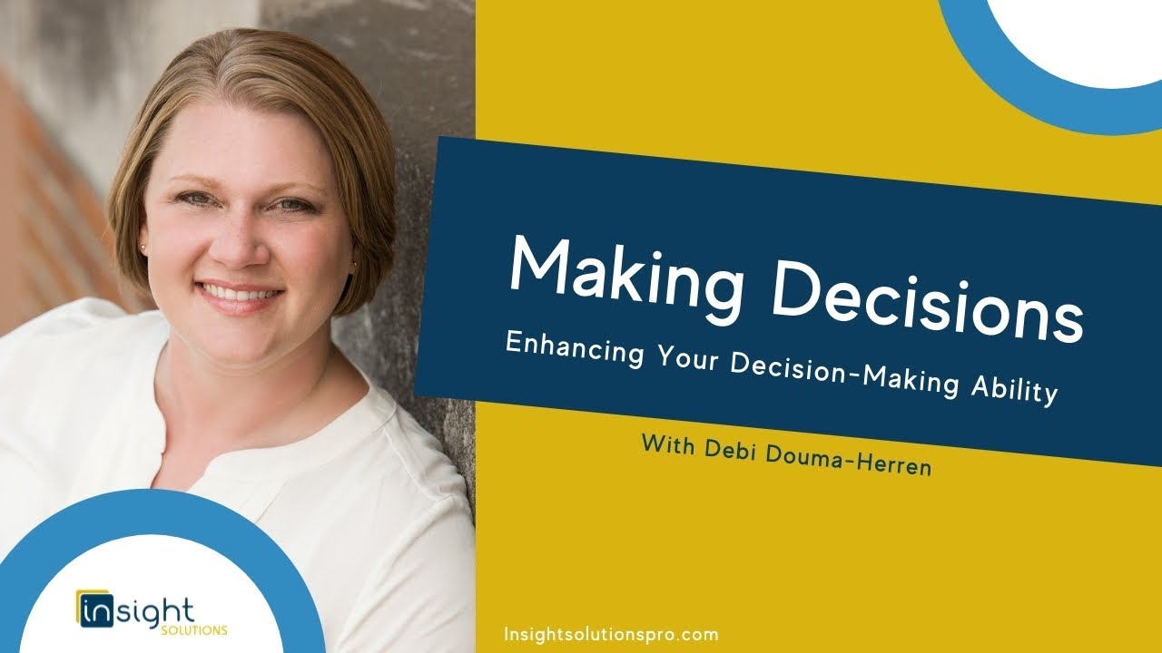 Making Decisions: How to Be More Decisive - YouTube