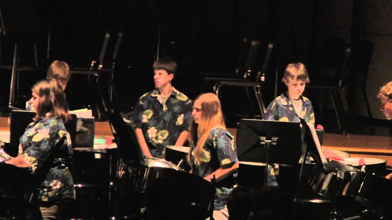 Granville High School Blue Steel Band "Soca Pressure" - YouTube