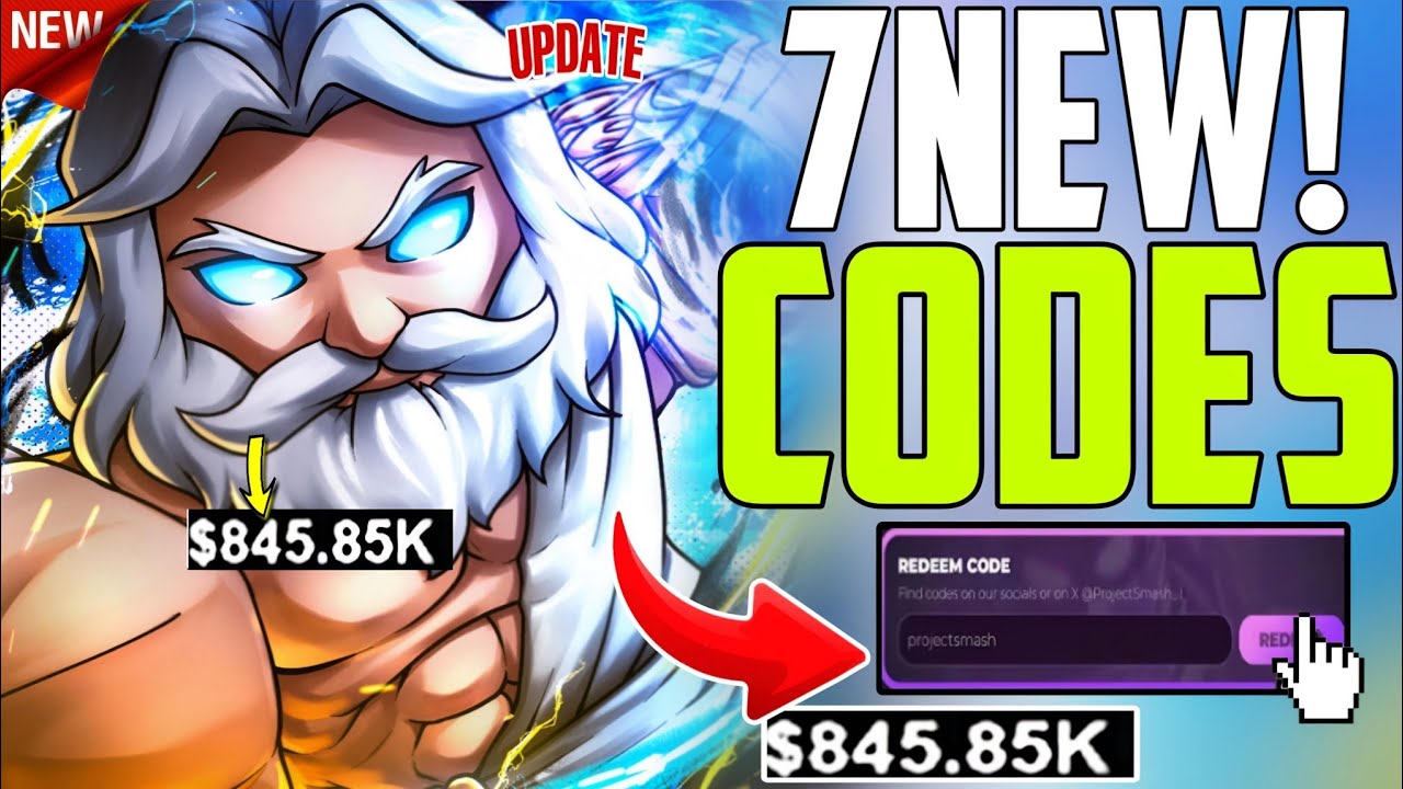 NEW*WORKING CODES FOR PROJECT SMASH IN SEPTEMBER 2024 - ROBLOX PROJECT ...