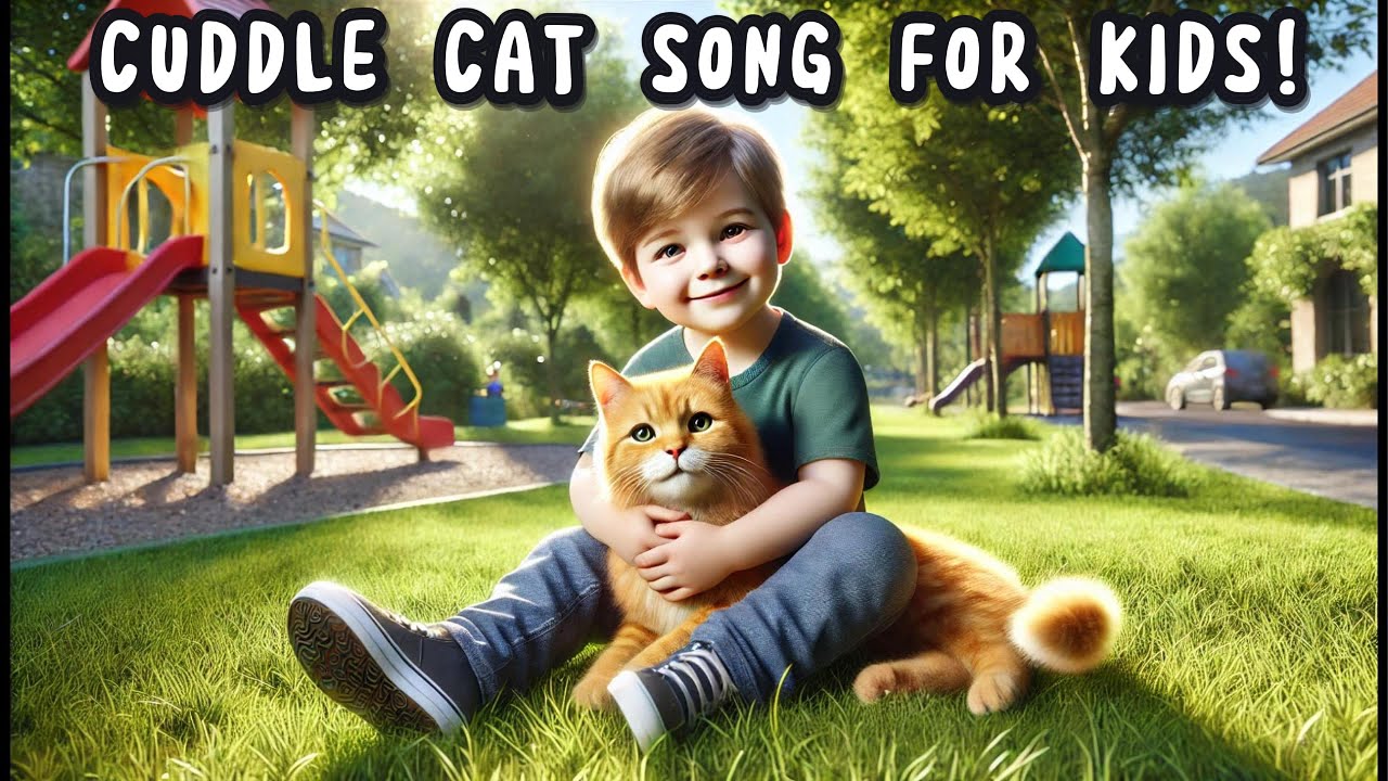 HAPPY CUDDLE CAT SONG FOR KIDS! - YouTube