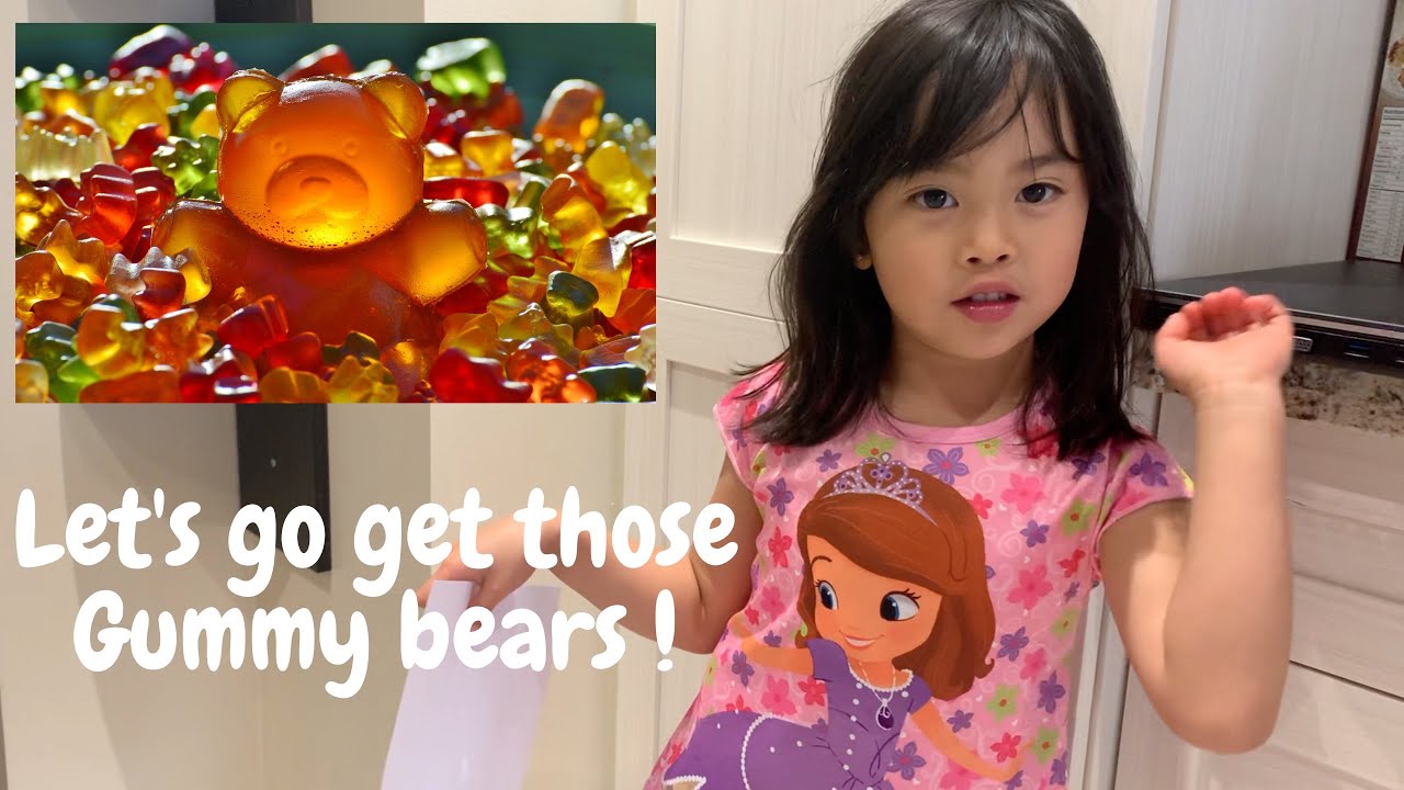How to Get Gummy Bears the Hard Way - a Gummy Bear Challenge. Indoor ...