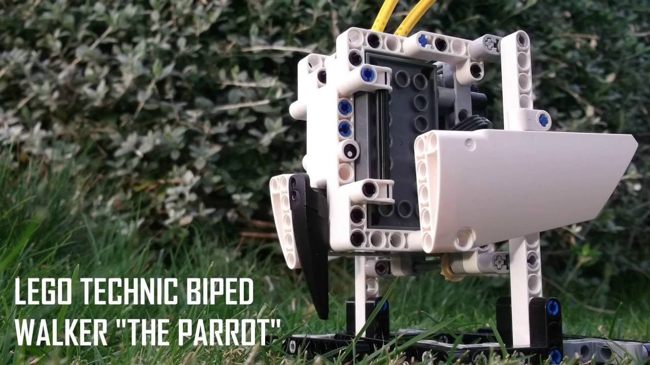 Lego Technic Biped Walker "The Parrot" - YouTube