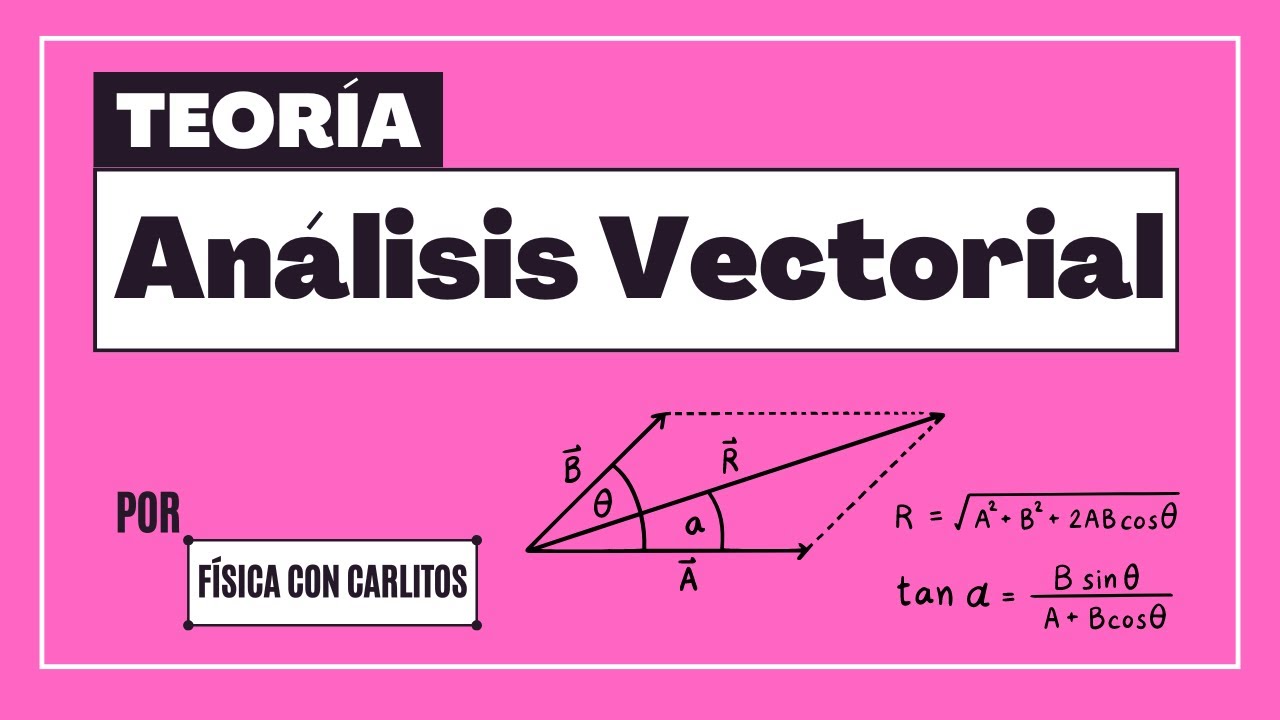 ANÁLISIS VECTORIAL: ¡Full TEORÍA de VECTORES! - YouTube