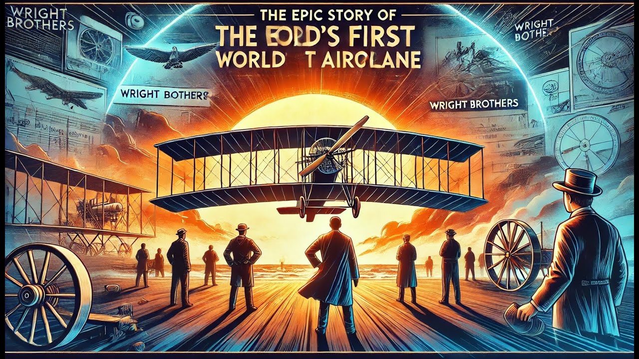 The Epic Story of the World's First Airplane (Wright Brothers) | Listen ...