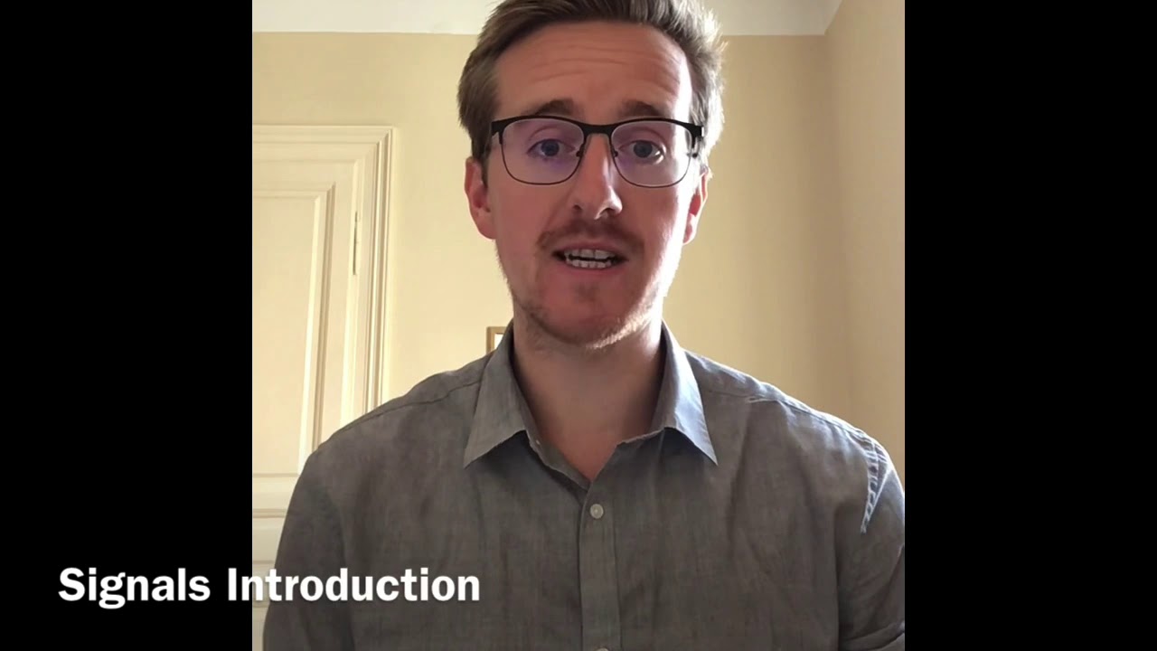 Signals Intro and Activity - YouTube