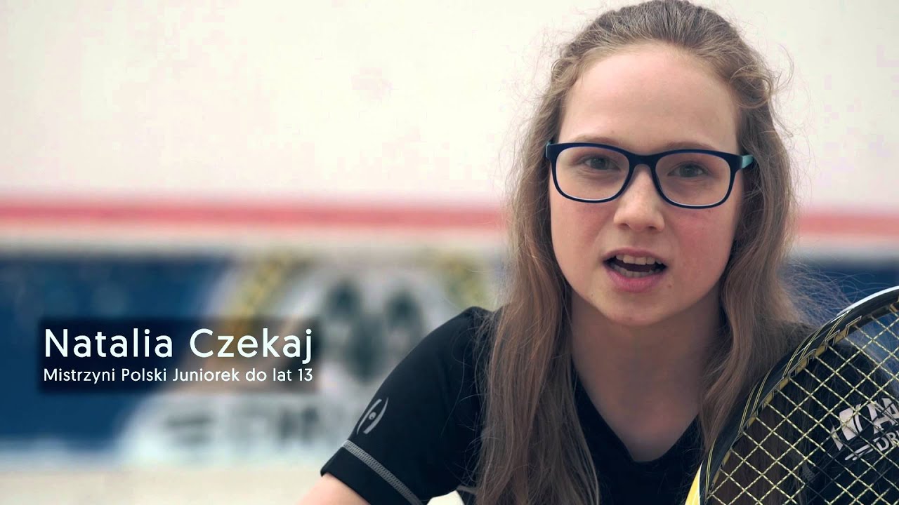 Promocja squasha wśród najmłodszych - YouTube