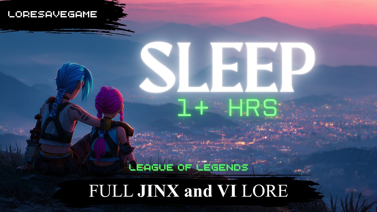 League of Legends Lore To Sleep To | Jinx & Vi Full Story and Character ...