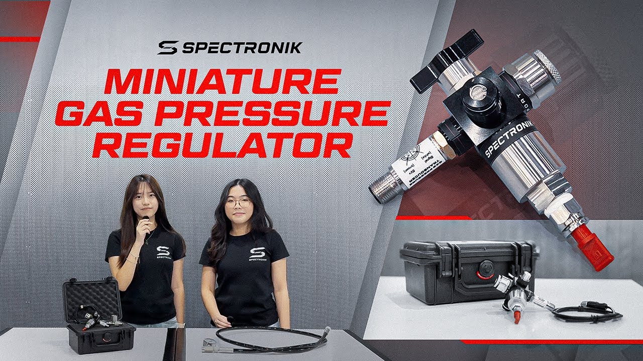 Spectronik Miniature Gas Pressure Regulator - YouTube
