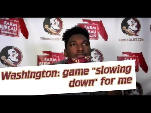 Florida State LT Darius Washington on shoulder rehab, Atkins and ...