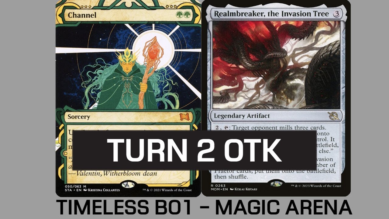 [TURN 2 OTK] Channel + Realmbreaker, the Invasion Tree - Magic Arena ...
