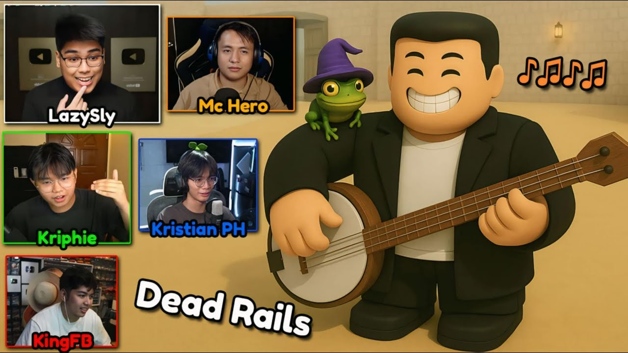 KADA DEAD RAILS - BRAIN ROT MUSICIAN ft. LazySly, Kriphie, Kristian PH ...