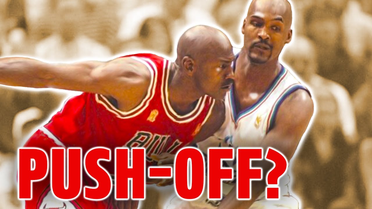 Did Michael Jordan PUSH OFF? The Truth Behind The Last Shot - YouTube