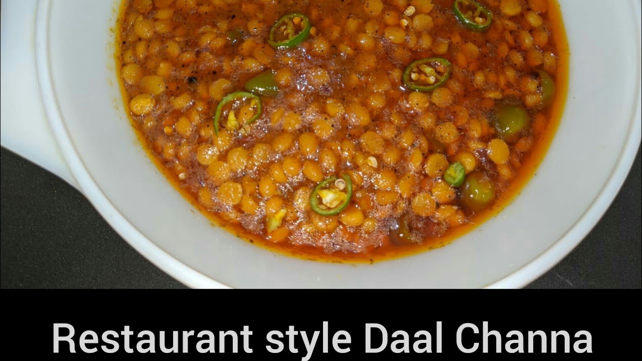 Daal fry Recipe|| Channa Daal Easy Recipe|| Restaurant style Daal ...