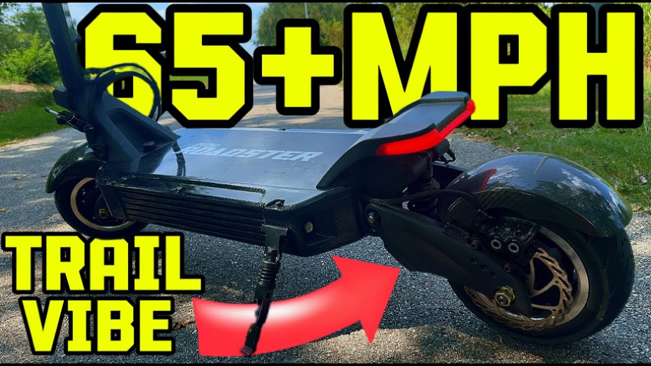 Taking My 80 MPH Hyper Scooter on a Wild Trail Ride – You Won’t Believe ...