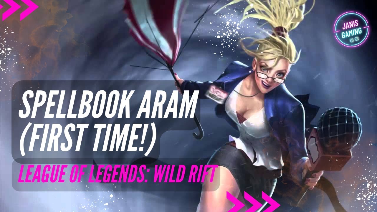 [League of Legends: Wild Rift] Spellbook ARAM with Janna - YouTube