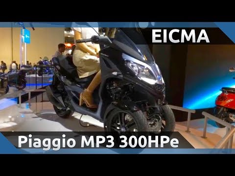 2019 Piaggio MP3 300HPe - EICMA 2018