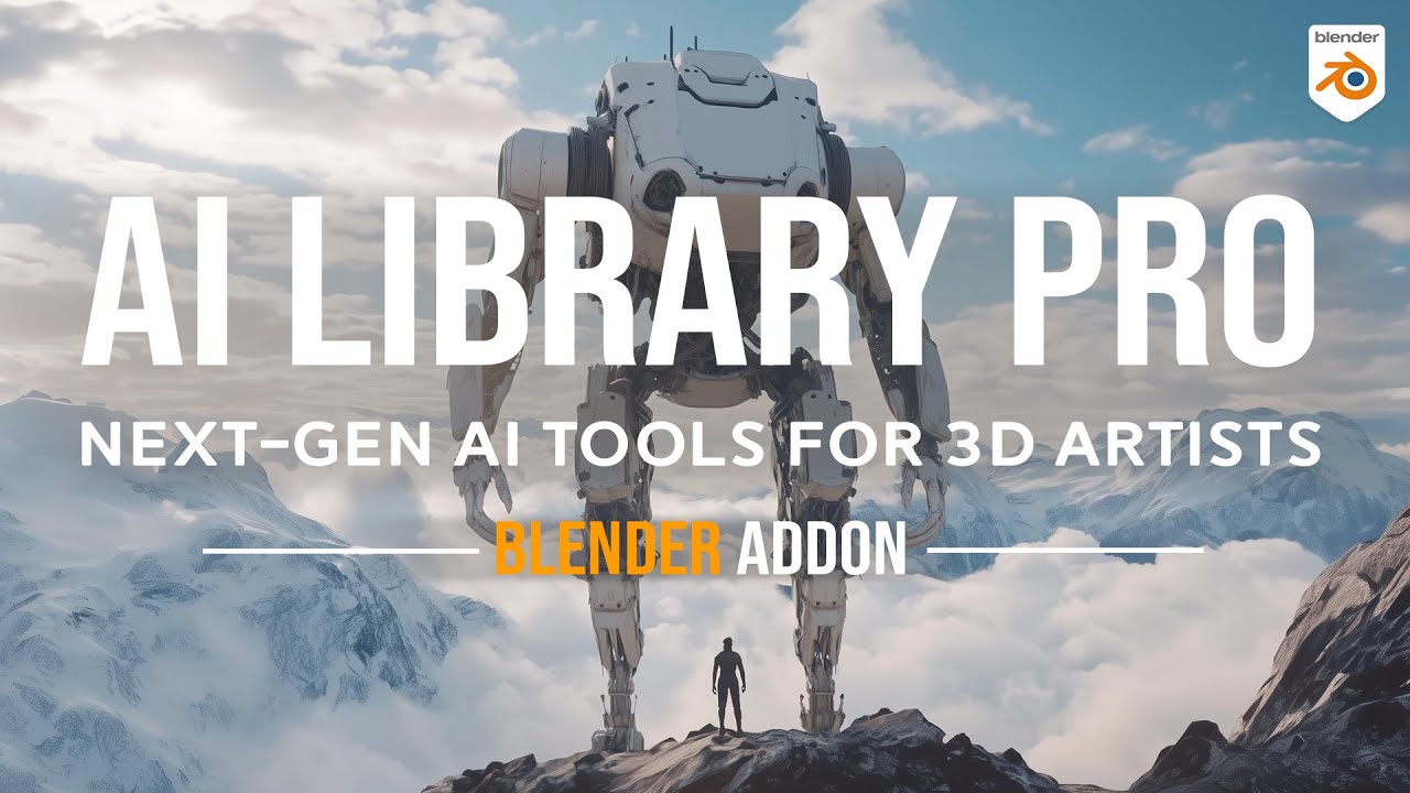 Blender AI Library Pro - Blender Addon Overview - YouTube