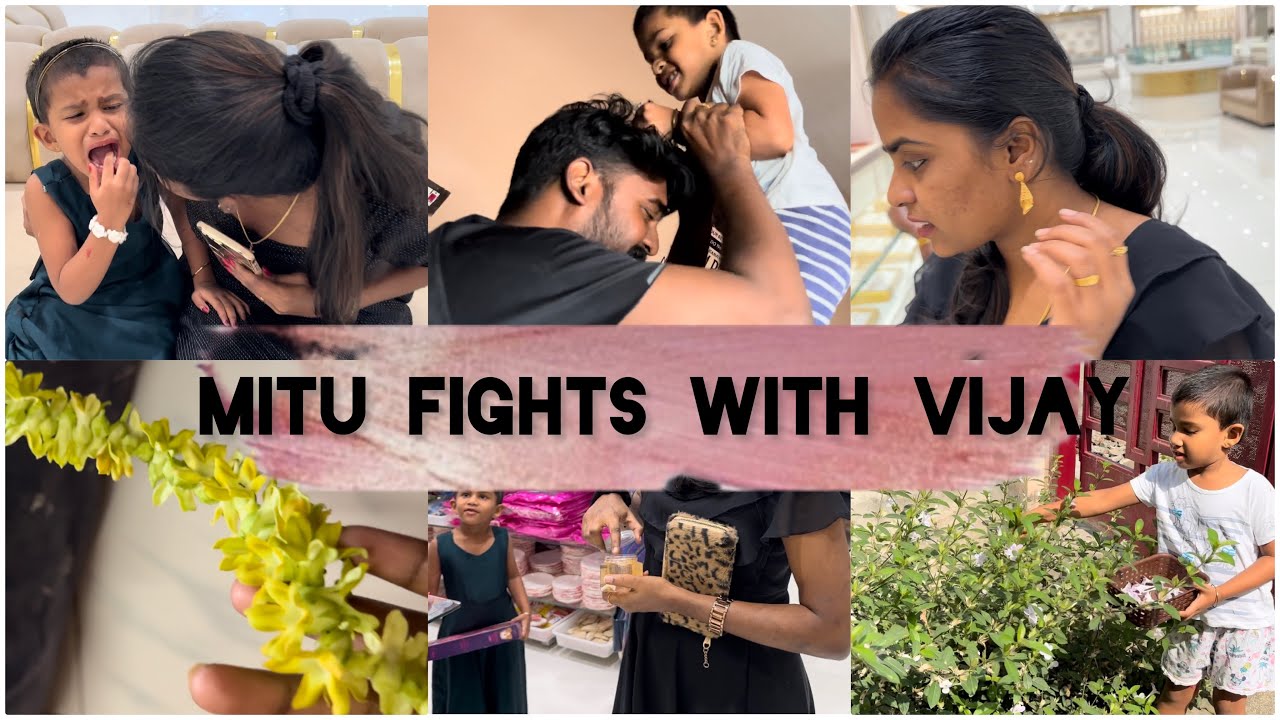 Huge “FIGHT” between Vijay and Mitu 🔥 || A day with our GIRL😍 - YouTube