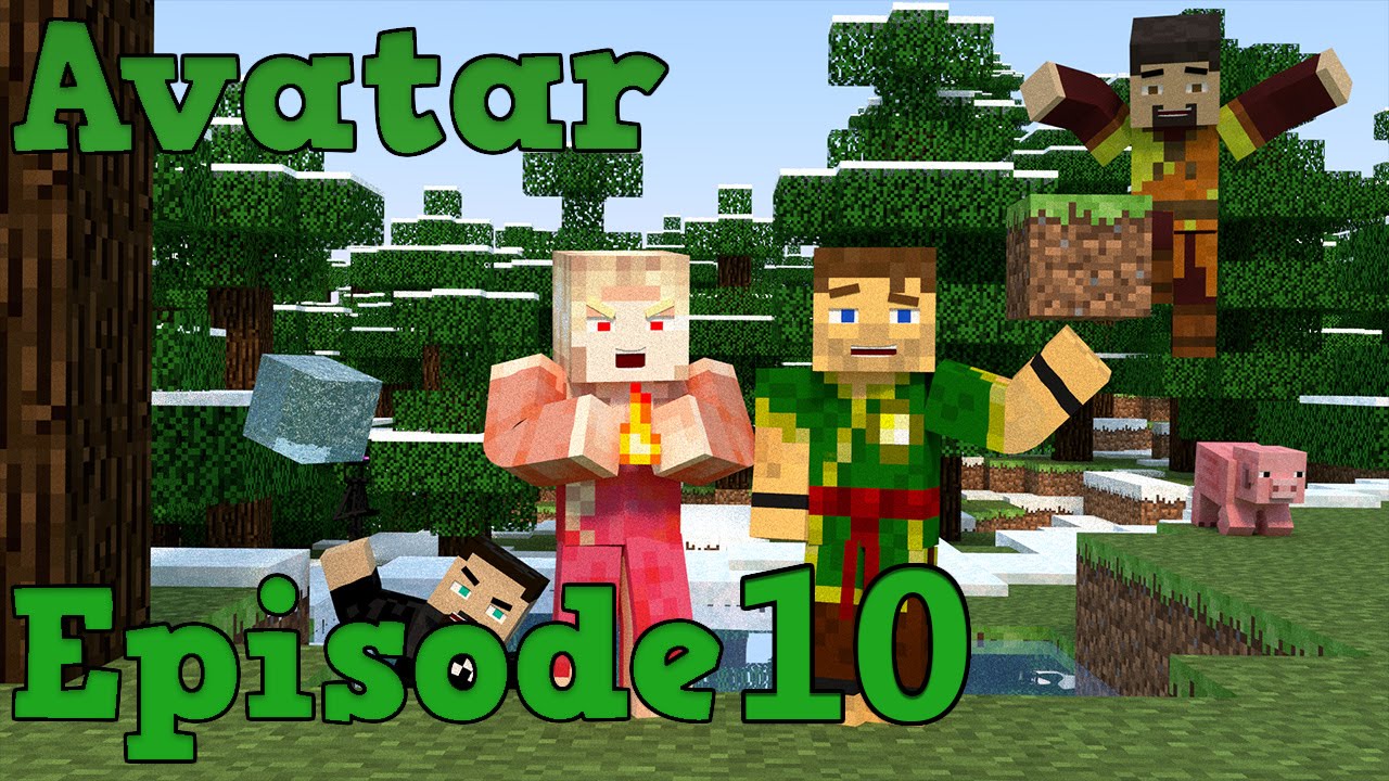 Minecraft Avatar Elemental warriors : Season 1 : Episode 10 : Team ...