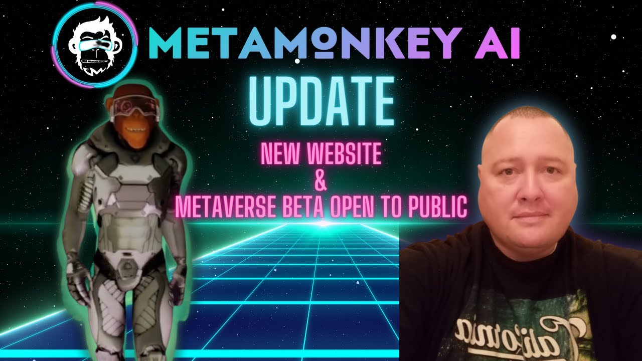MetaMonkey AI Update, New Website and Metaverse Beta open to public ...