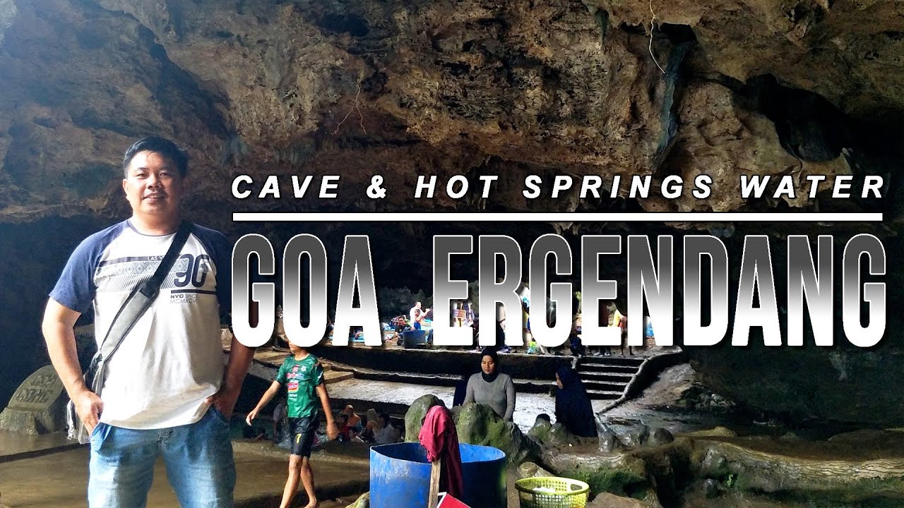 WISATA ALAM PEMANDIAN AIR PANAS GOA ERGENDANG - YouTube