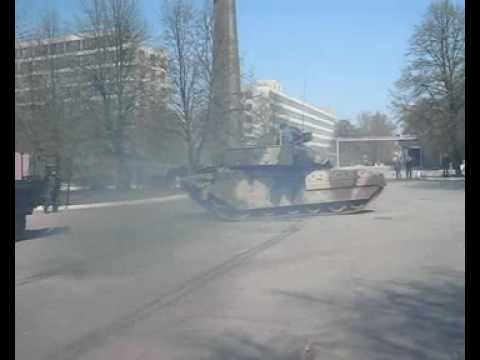 MBT Yatagan moving near OPB 01 - YouTube