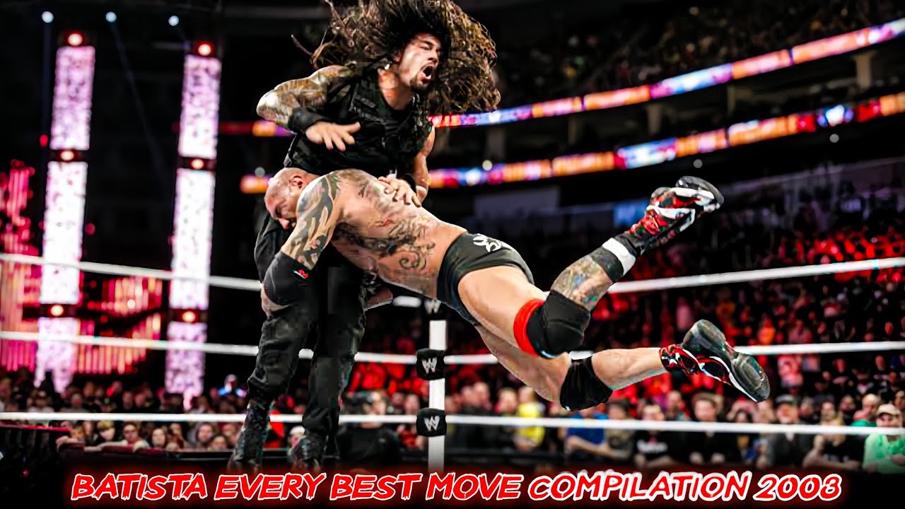 Batista Every Move Compilation | WWE 2008 Highlights - YouTube