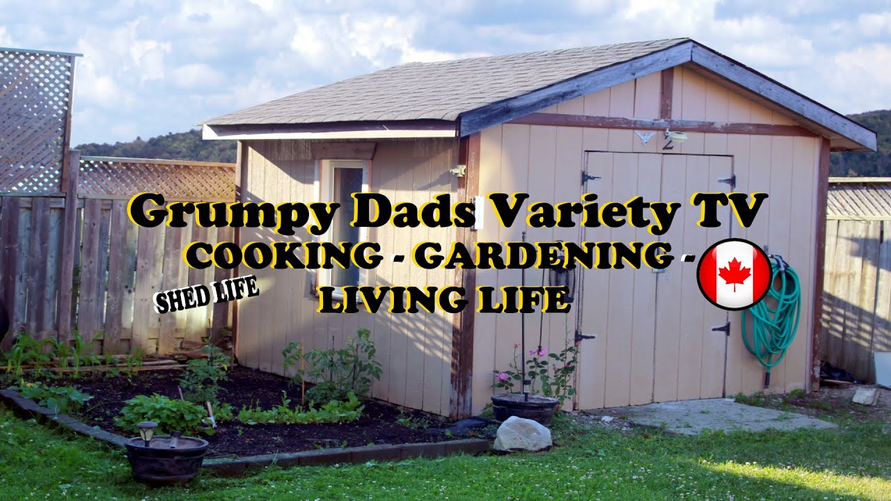 Grumpy Dad The Garden Series Shed Life - YouTube