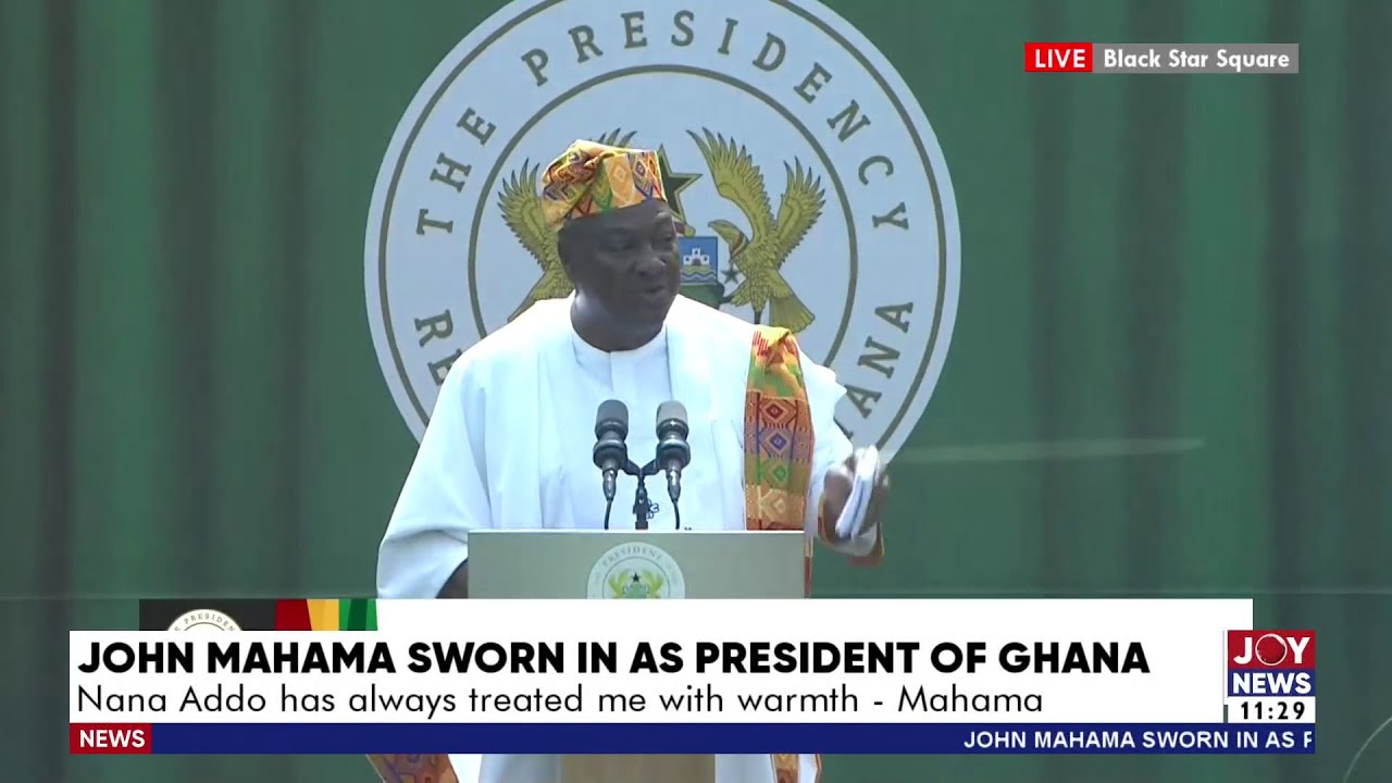 'Ghana is open for business again' - President John Mahama's inaugural ...