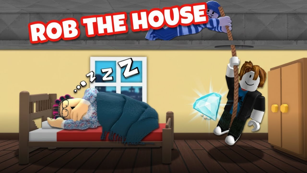 ROBLOX ROB THE HOUSE GAME | BOSS GAMER GAMEPLAY - YouTube