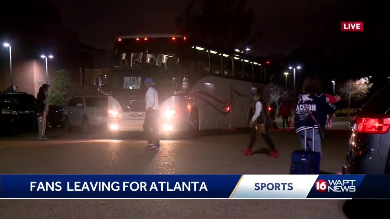 JSU fans head out for Celebration Bowl - YouTube