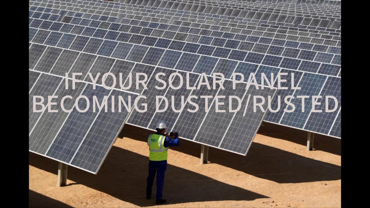 Why Solar Panel Generation Down? ! Cleaning and Maintenance is ...