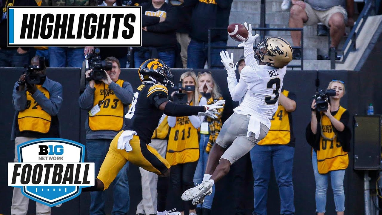 David Bell Hauls in 240 Yards + 11 Receptions vs. Hawkeyes | Oct. 16 ...