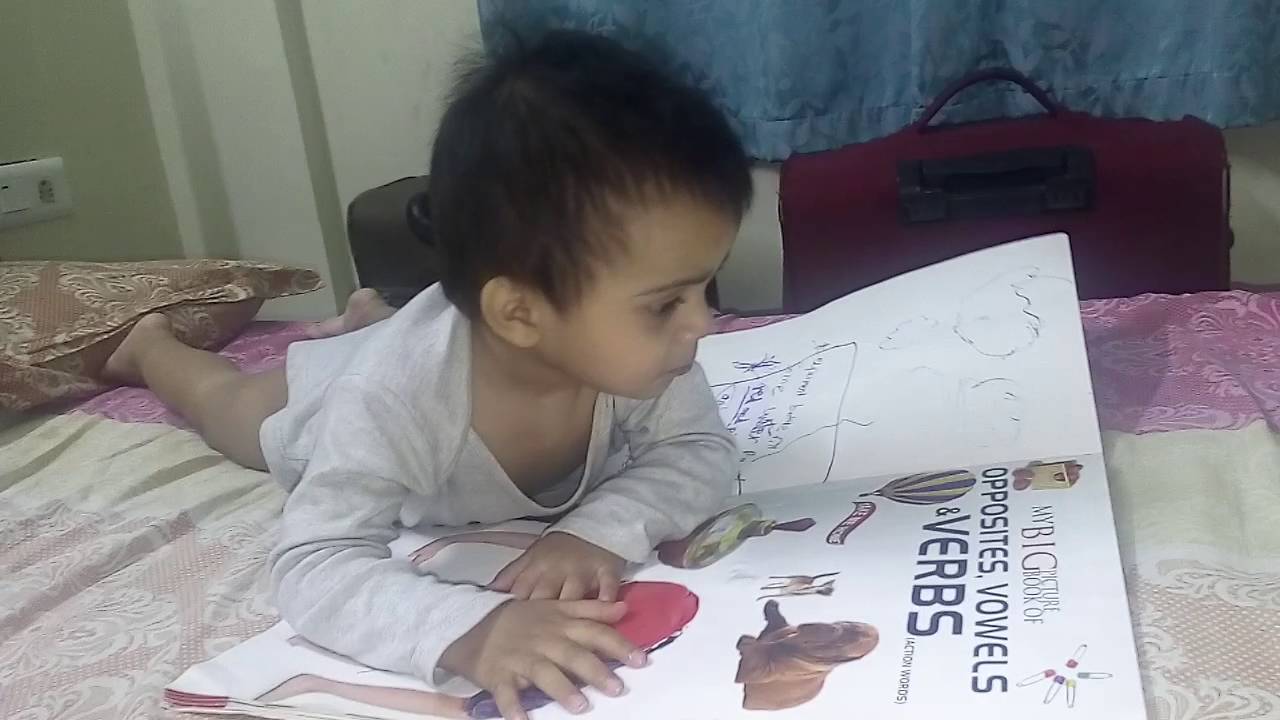 Too cute one year old baby imitating barking dog - YouTube
