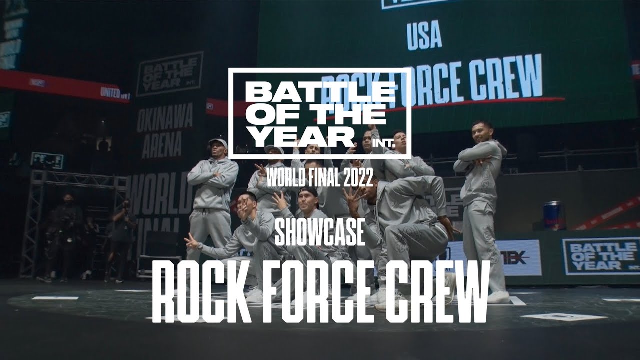 BATTLE OF THE YEAR WORLD FINAL 2022 I Rock Force Crew I USA - YouTube