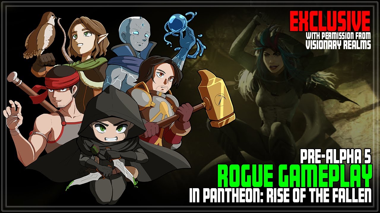 EXCLUSIVE - Pantheon: Rise of the Fallen - Rogue PA5 Gameplay - YouTube