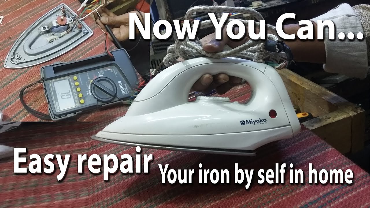Iron repair Easely At Home (Miyako) Electrical - YouTube