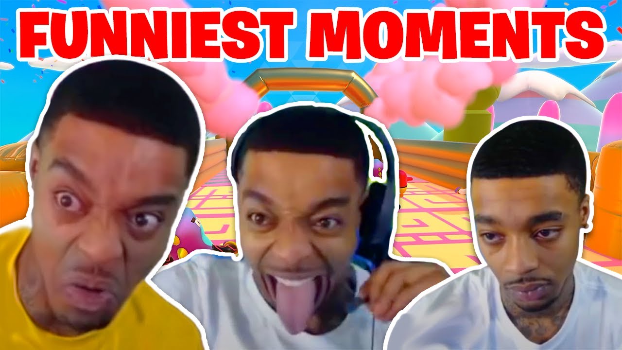 FlightReacts FUNNIEST FALL GUYS Moments of All Time #2! - YouTube