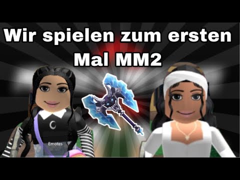 Wir spielen zum ersten Mal MM2/Deutsch/Roblox - YouTube