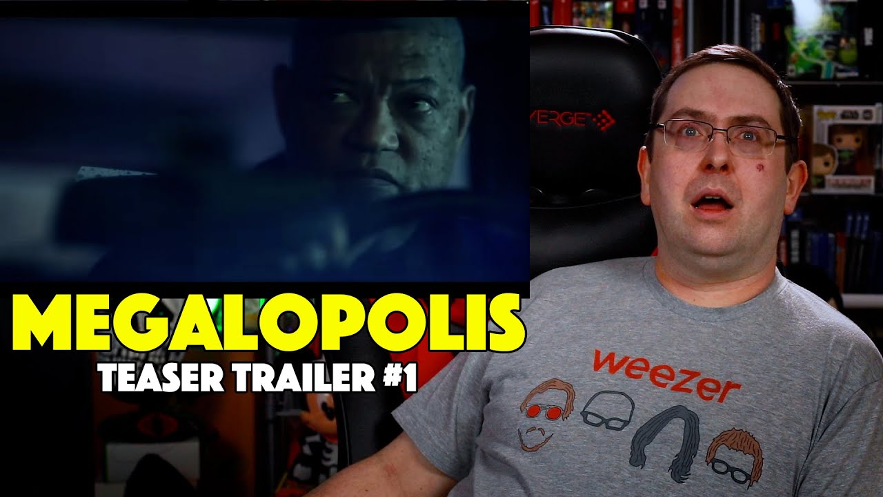 REACTION! Megalopolis Teaser Trailer #1 - Adam Driver Movie 2024 - YouTube
