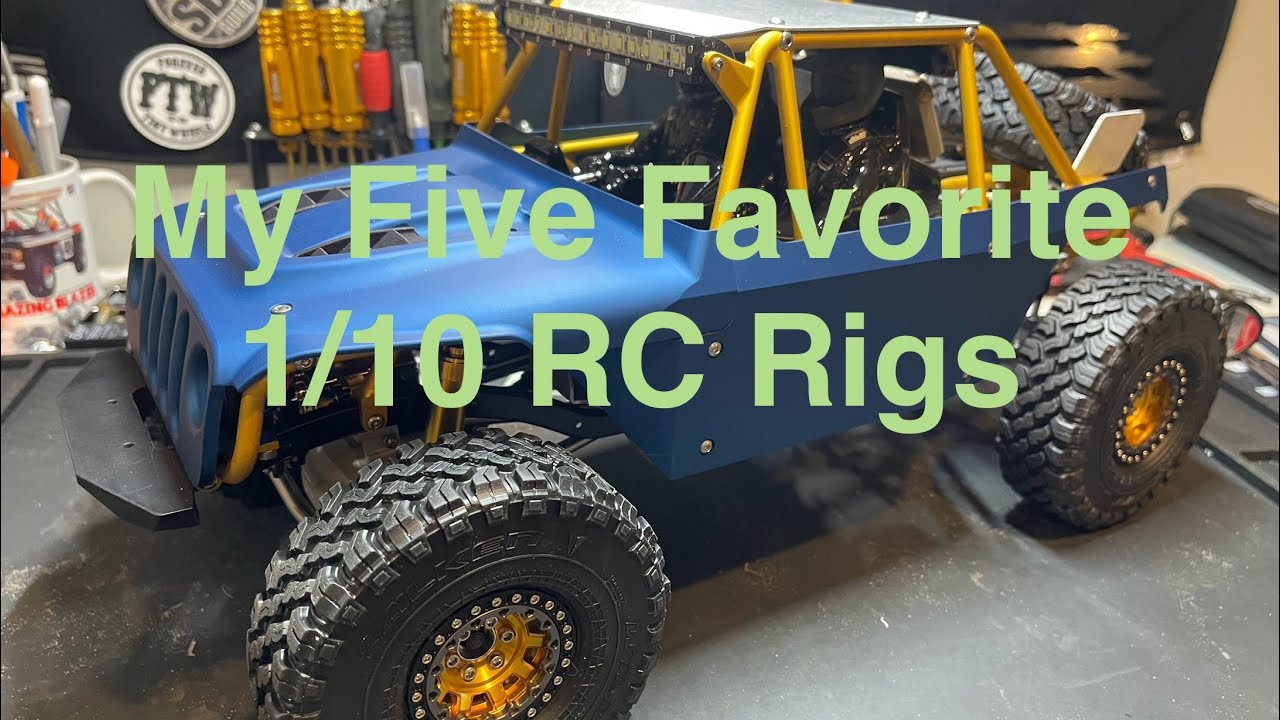My Favorite 1/10 scale RC Trucks - YouTube