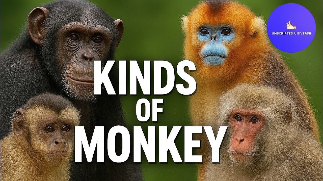 {Primate -species} Kind of monkeys #primates #animals - YouTube