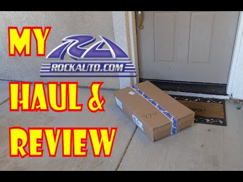My Rockauto haul and review - YouTube